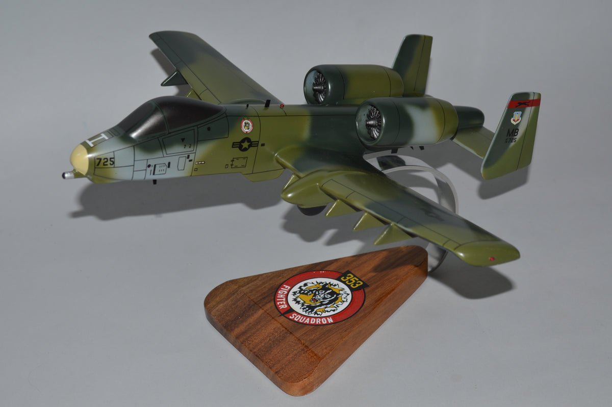 A-10 Warthog Thunderbolt 353rd Fighter Squadron – Scalecraft