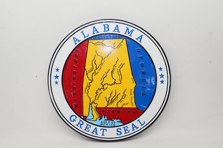 Alabama State Seal Plaque – Scalecraft
