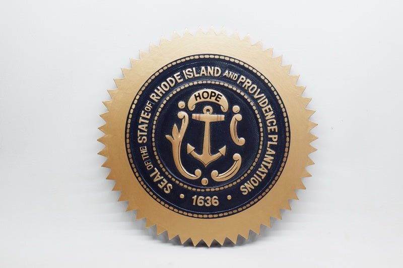 Rhode Island State Seal Plaque – Scalecraft
