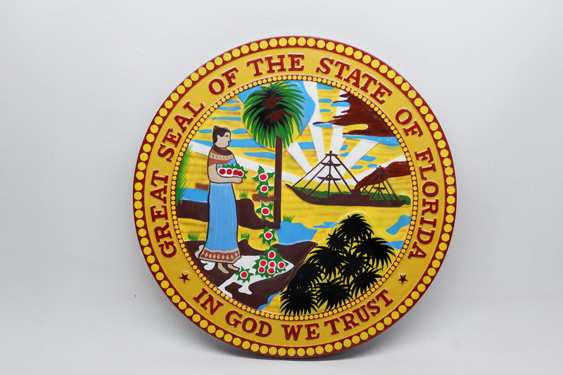 Florida State Seal Plaque – Scalecraft
