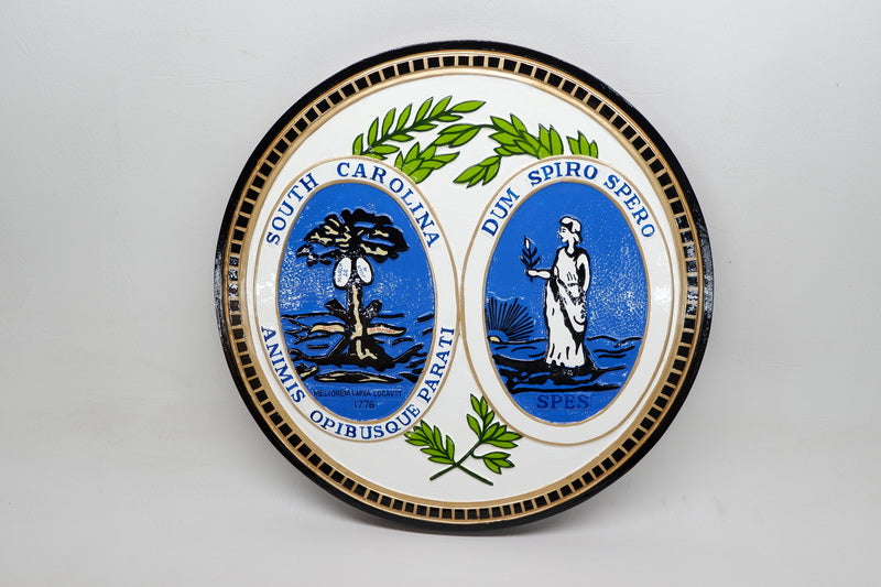South Carolina State Seal Plaque – Scalecraft