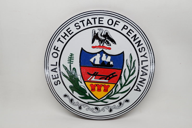 Pennsylvania State Seal Plaque – Scalecraft